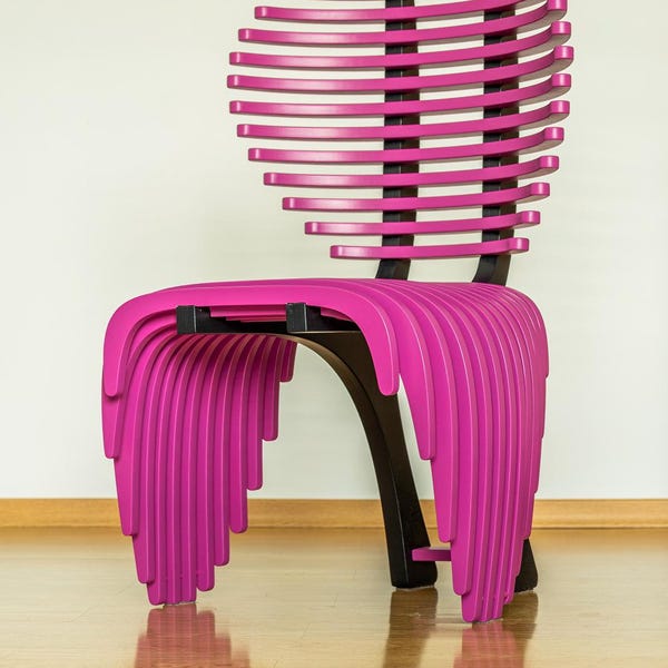 Parametric Chair PHYLLO Parametric Manufacture Unique Style Design by ...