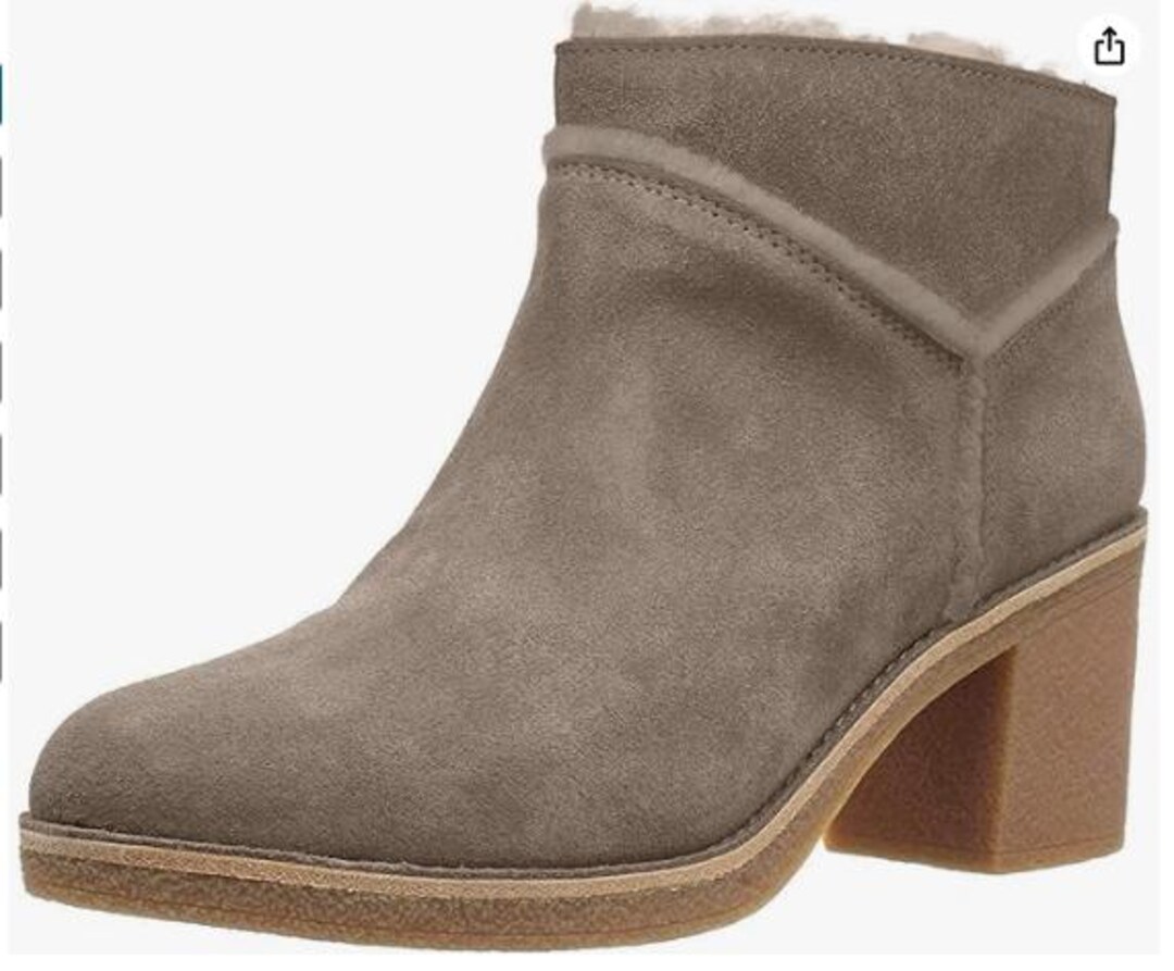 GG Kasen Suede Wool Spill Seams Grey Womens Ankle Boots - Etsy