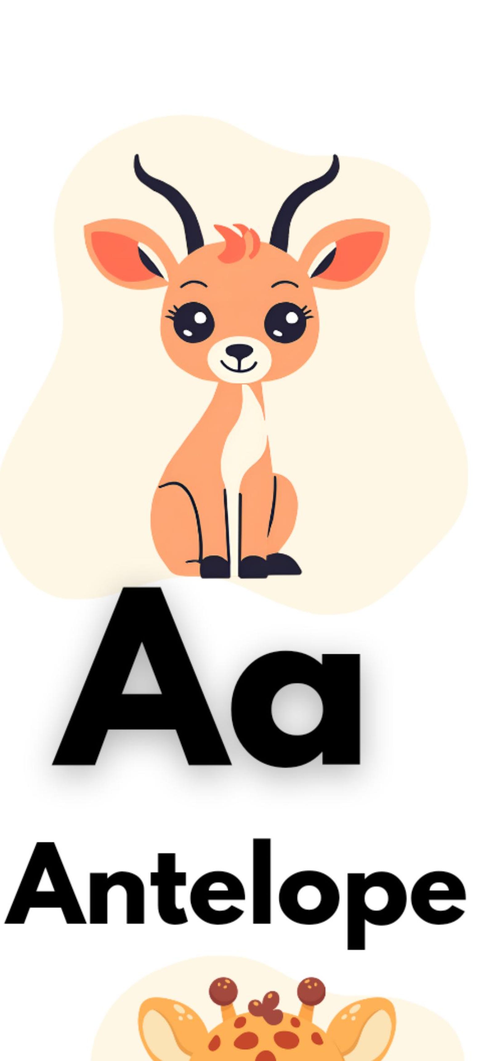 Kids Safari Animal Alphabet Poster - Teacher Learning Tool - Etsy