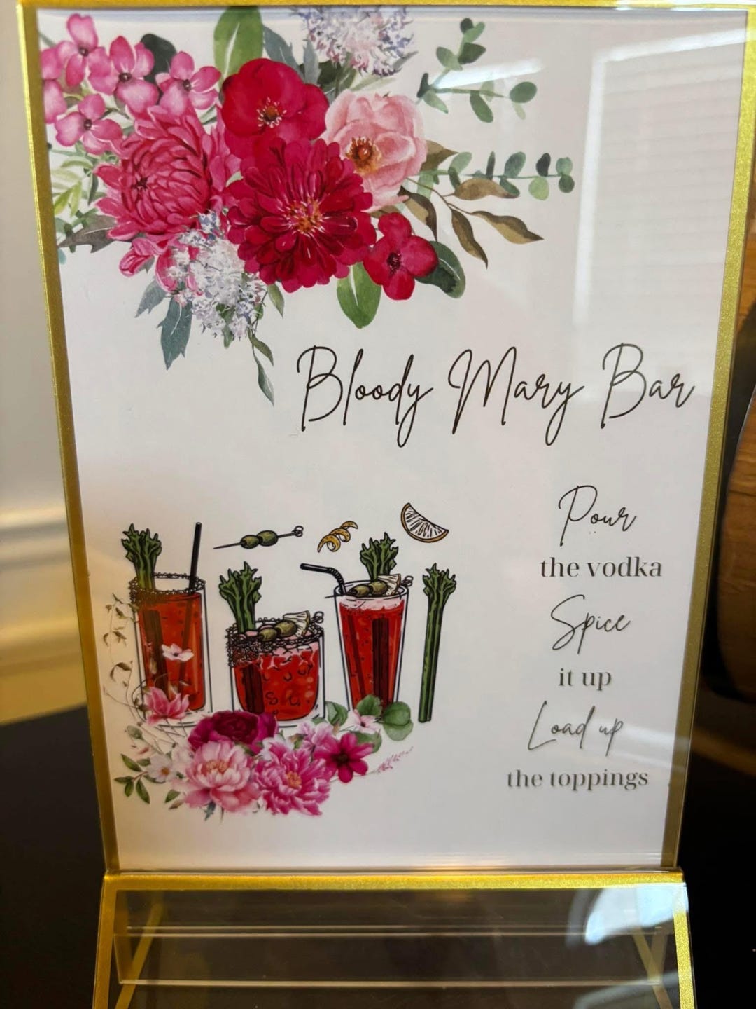 Brunch Bar, Mimosa Bar, and Bloody Mary Bar Party Signs - Etsy