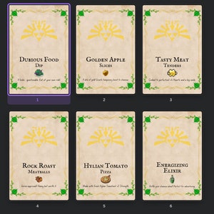 Zelda Birthday Themed Food Labels - Etsy