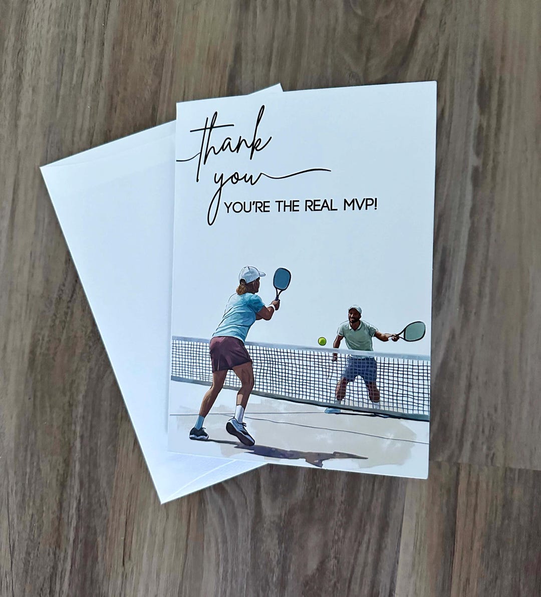 Thank You Pickleball Card for Friend, Family, Boyfriend Funny ...