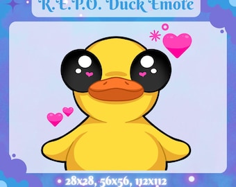 REPO Duck Flapping Animated Emote | R.E.P.O, Animated, Gaming, Twitch ...