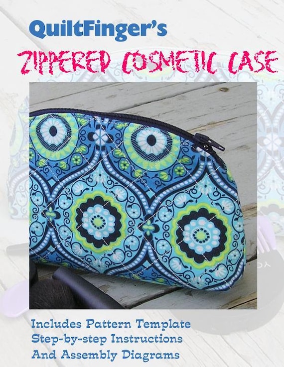 Quilted Cosmetic Bag Pattern | IUCN Water