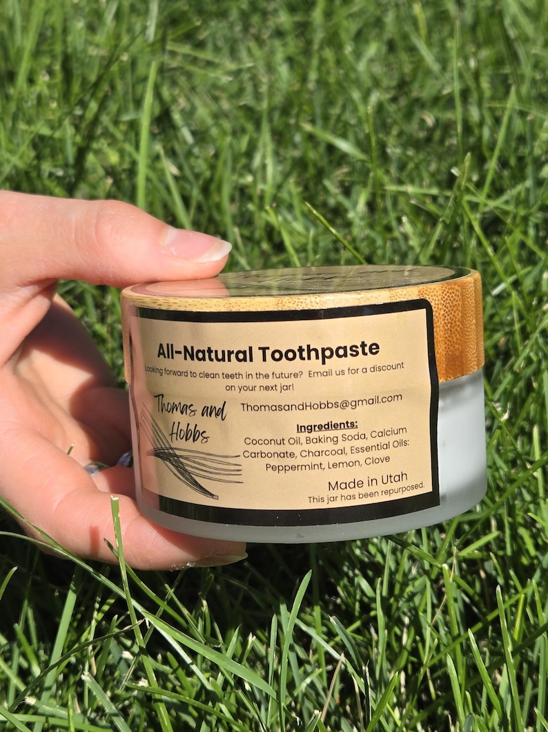 All-natural Toothpaste - Etsy