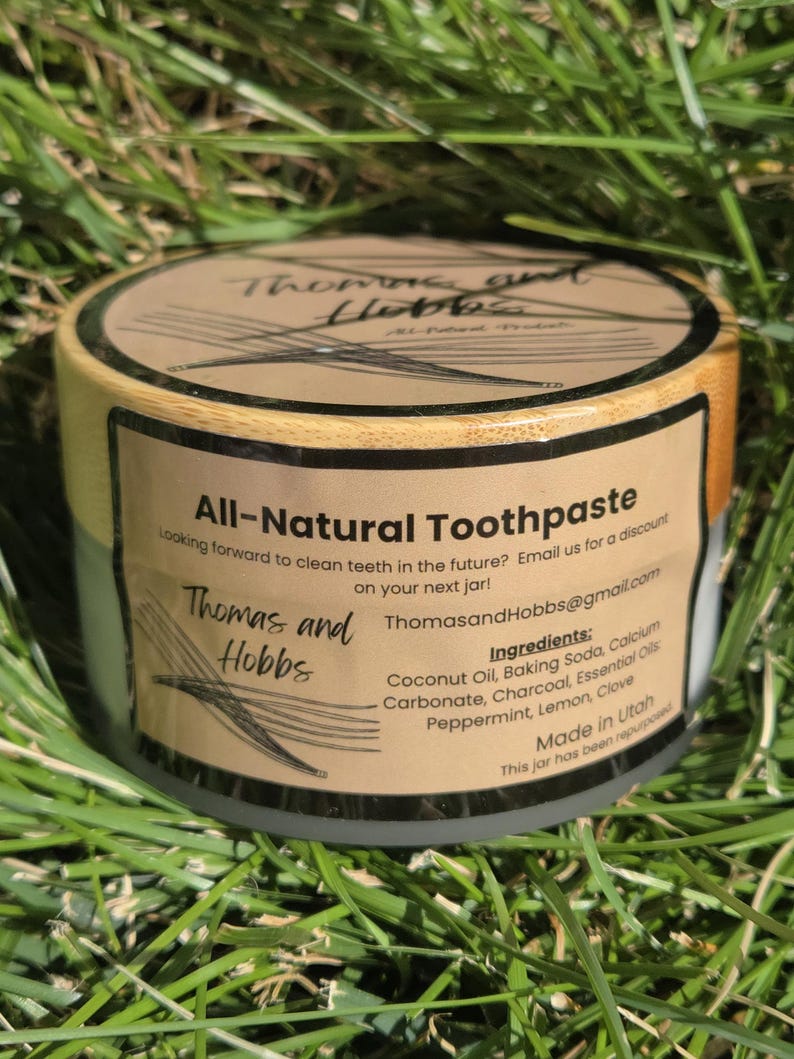 All-natural Toothpaste - Etsy