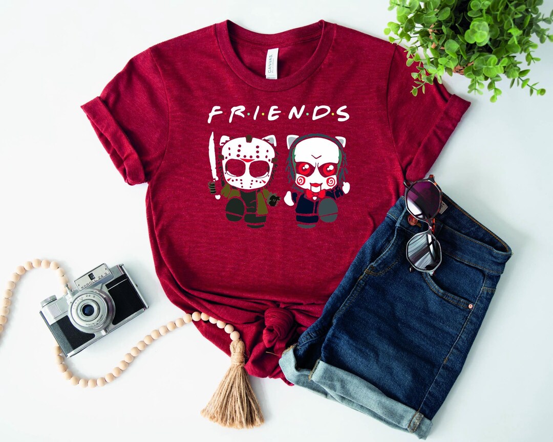 Scary Movie Shirt, Horror Characters, Cute Horror Shirt, Graphic Tee ...
