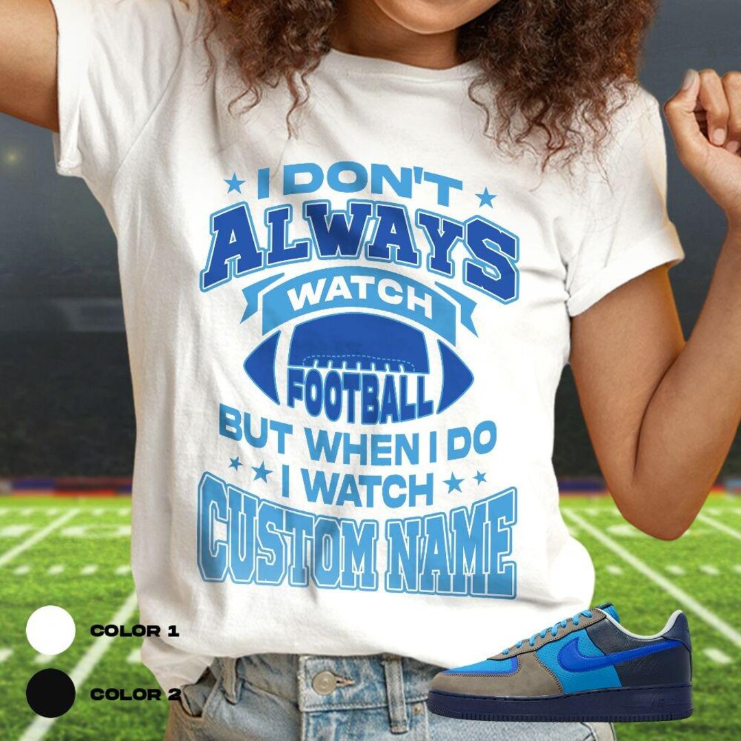 Football Team Customname AF 1 Stash Heritage Unisex Tshirt Match ...