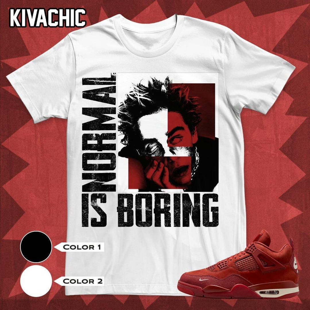 AJ 4 Brickk by Brickk Normal is Boring 2D Unisex T-shirt, Hoodie ...