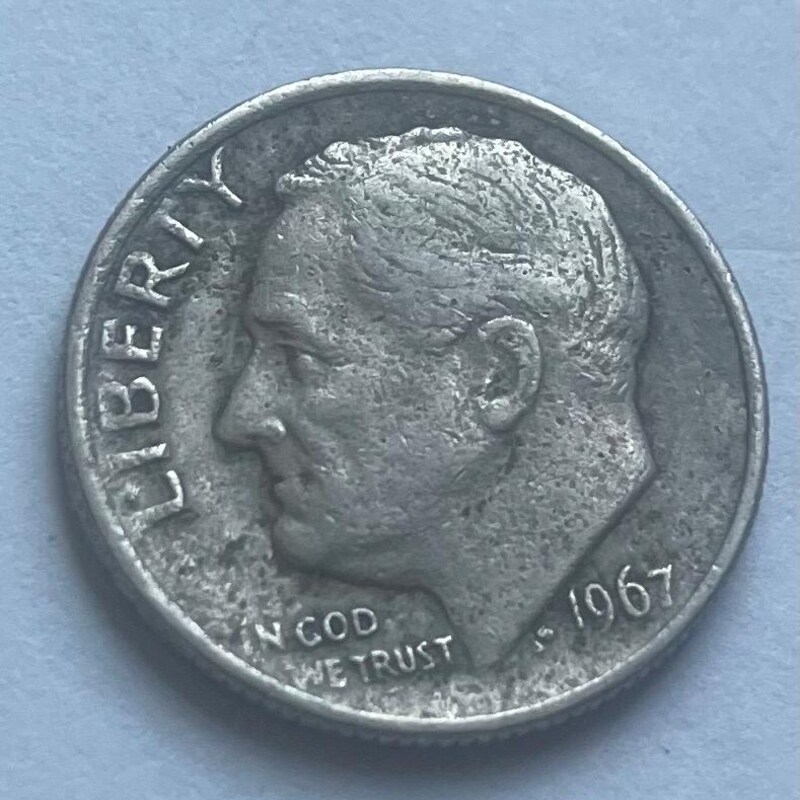 Roosevelt Dimes No Mint Mark - Etsy