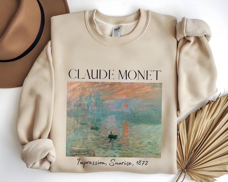 Claude Monet 'impression, Sunrise', Autumn Winter Outfit, Impressionism ...