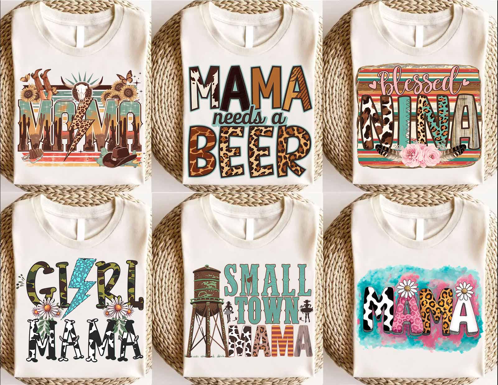 Western Mama Bundle Png, Retro Mama Png, Howdy Mama Png, Happy Mother's ...