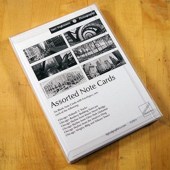Chicago Architecture Notecards - Etsy
