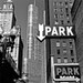 Chicago, 'park' Signs and Trump Tower: Black and White Photo - Etsy