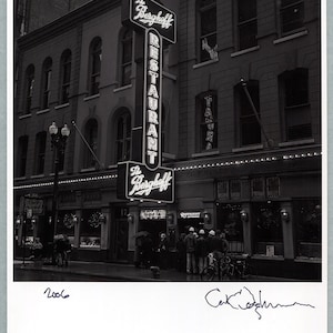 Berghoff Sign in Chicago: Black and White Photo - Etsy