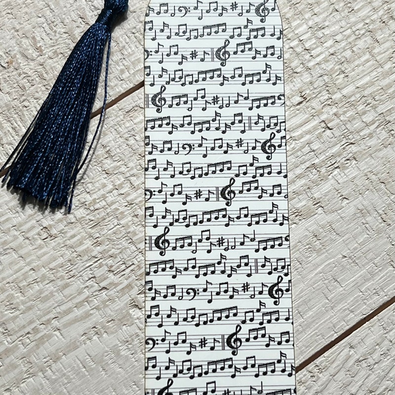 Music Bookmark - Etsy