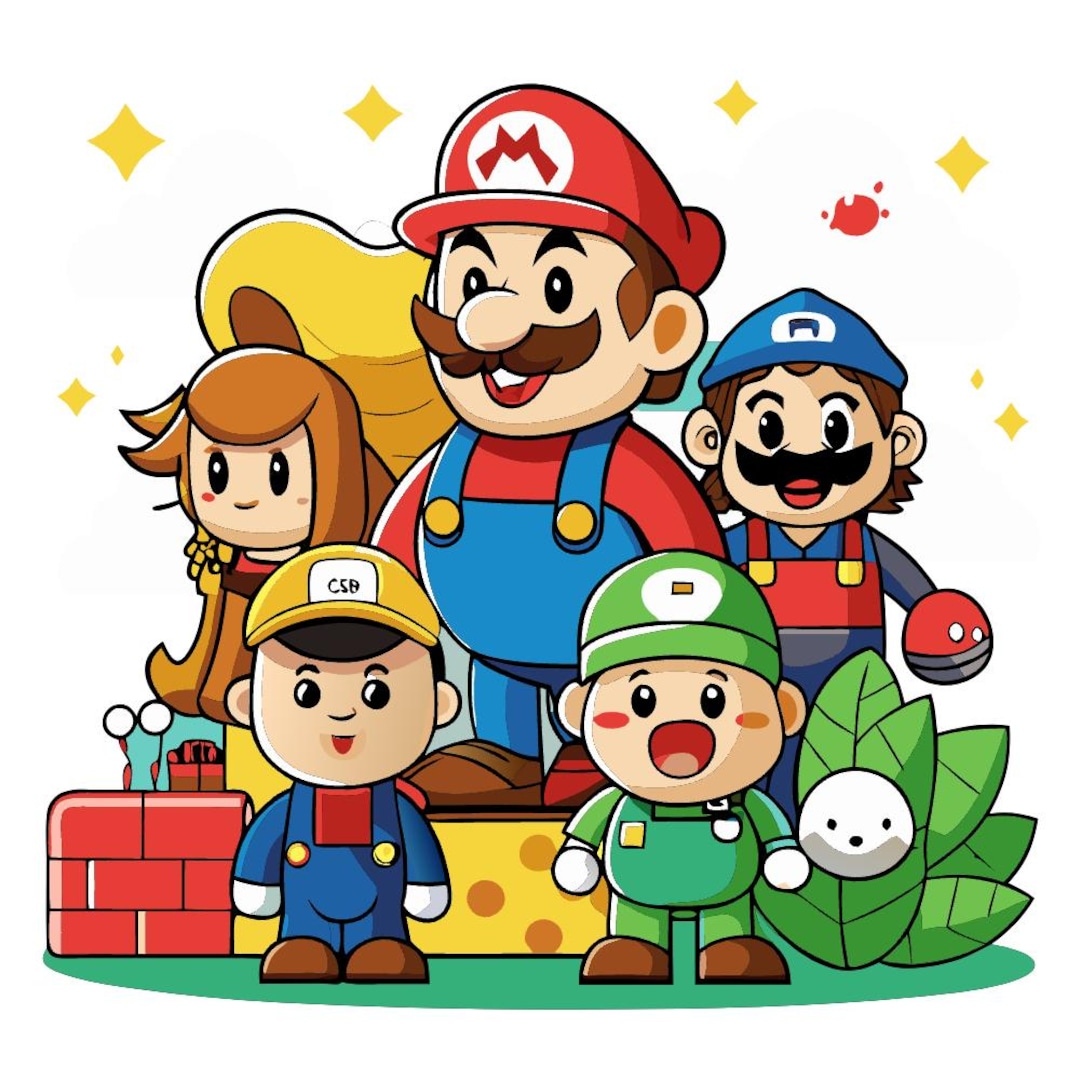 Super Mario Bross Svg, Super Mario Png, Super Mario Svg, Super Mario ...