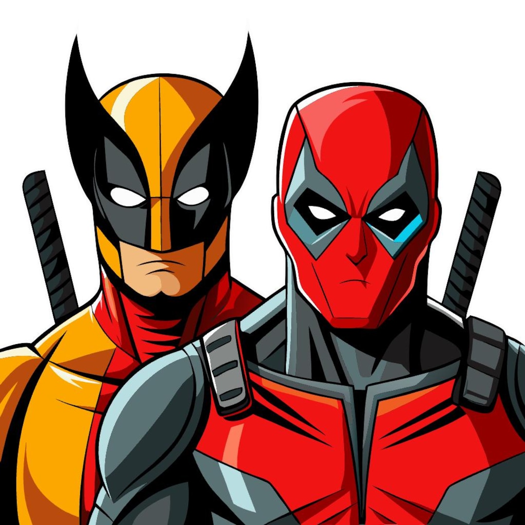 Deadpool and Wolverine Svg, Wolverine and Deadpool Png, Deadpool Svg ...