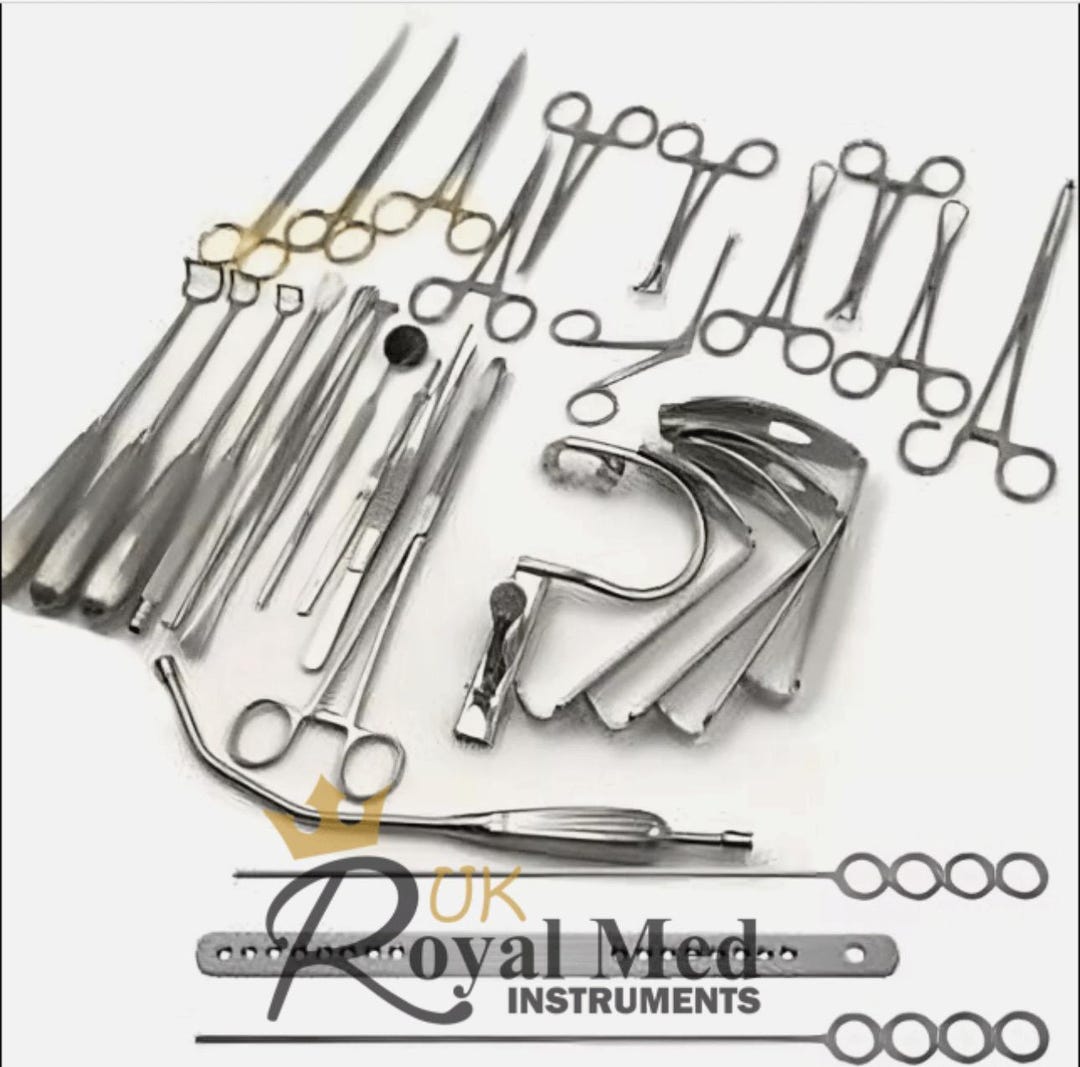 Tonsillectomy and Adenoidectomy 30 Pcs Set Surgical Instruments High ...