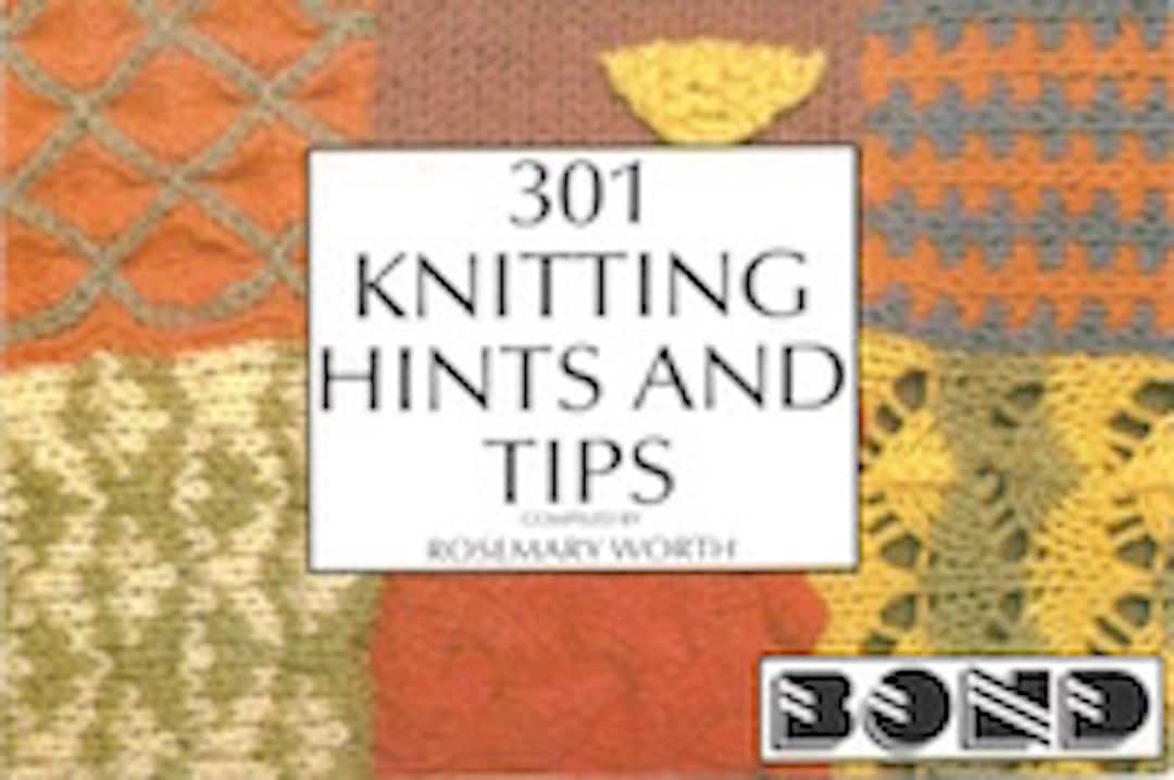 Bond Ultimate Sweater Machine Book 301 Knitting Hints and Tips - Etsy