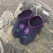 Felted Slipper Scuff Pattern Made From Wool Sweater CUT SEW FELT - Etsy