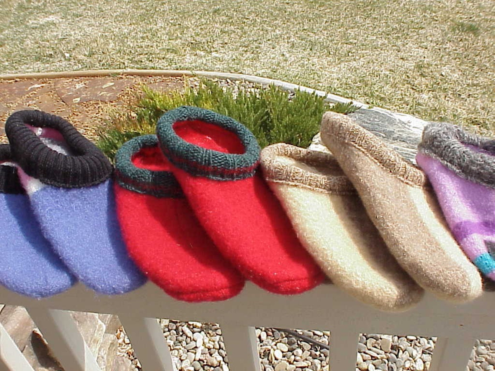 Felted Slipper Scuff Pattern Made From Wool Sweater CUT SEW FELT - Etsy