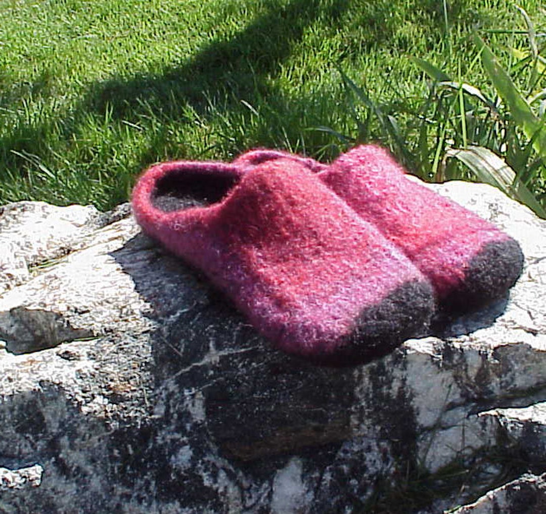 Easier Felted Clogs for Wm & Men - Super Comfy, Easy, Fast, Great Gift ...
