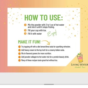 5 Loaded Tea Liftoff Nrg Collagen Mega Tea Mix Togo Energy - Etsy