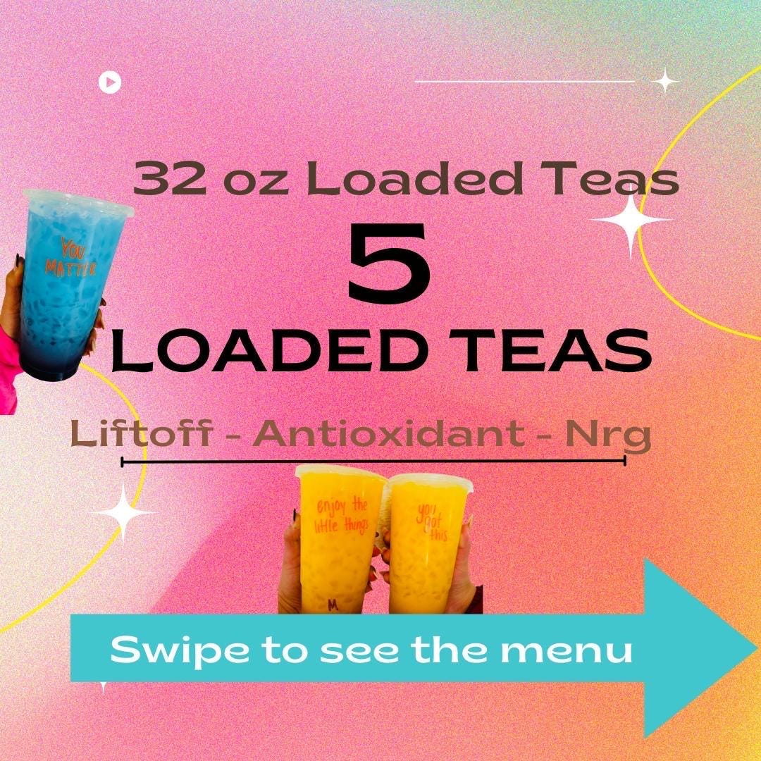 5 Loaded Tea Liftoff Nrg Collagen Mega Tea Mix Togo Energy - Etsy
