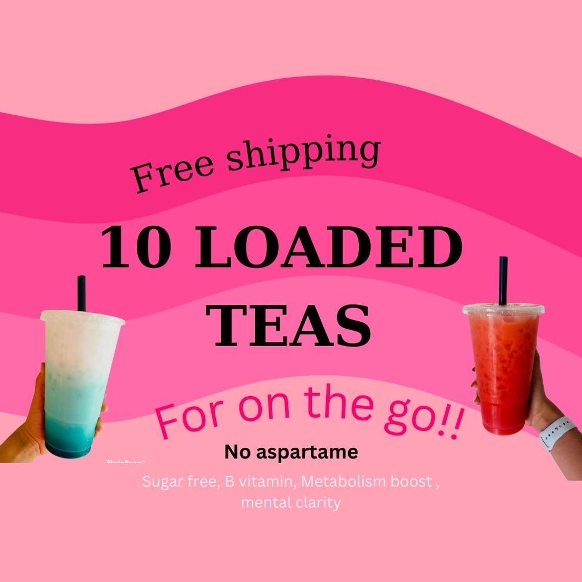 10 Loaded Tea Liftoff Nrg Mega Tea Mix Togo Energy - Etsy