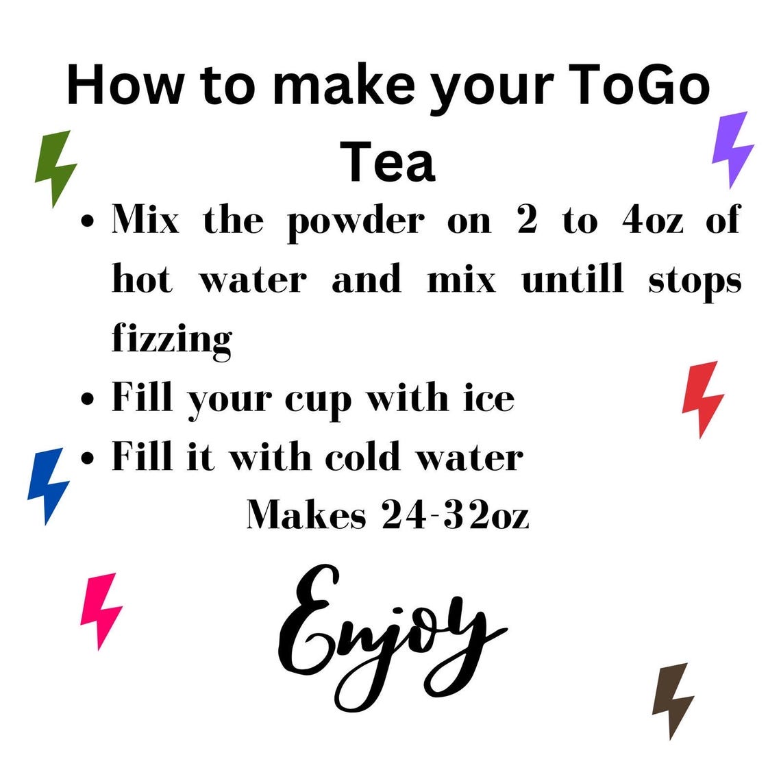 Halloween Special 8 Loaded Tea Liftoff Nrg Mega Tea Mix Togo Energy ...