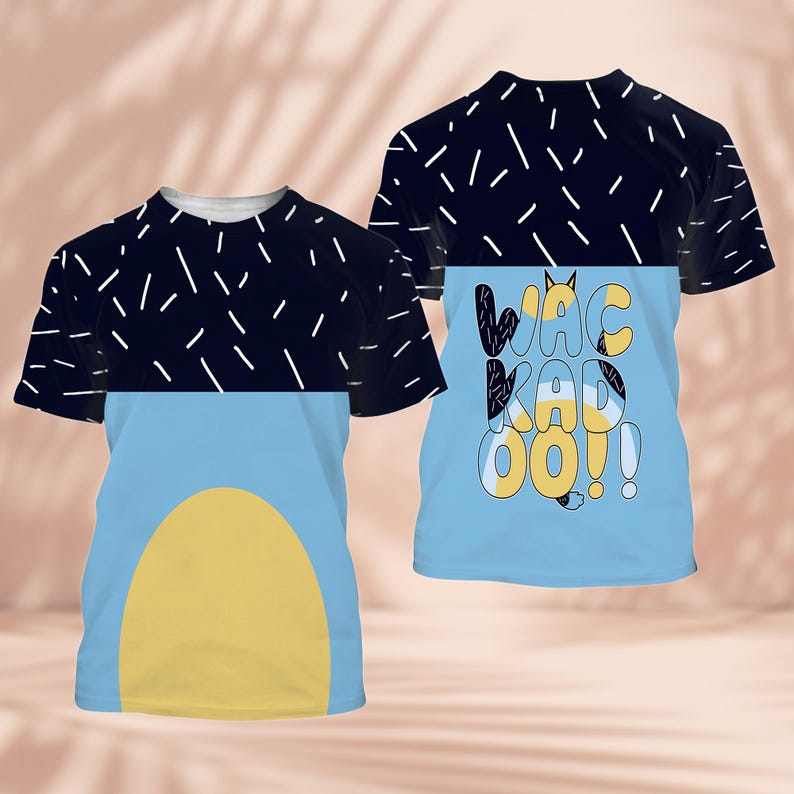 Wakadoo Bandit Dad Costume All Over Print Tee, Bandit Dad Costume Tee ...