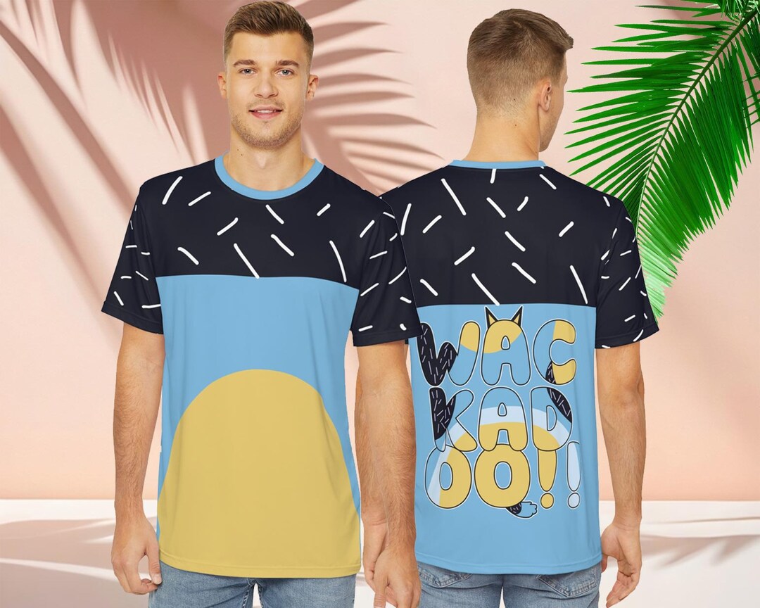Wakadoo Bandit Dad Costume All Over Print Tee, Bandit Dad Costume Tee ...