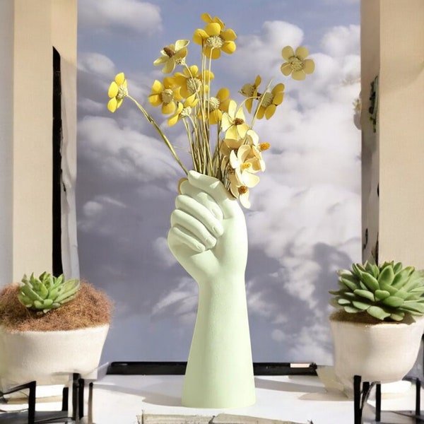 Hand Vase - Etsy