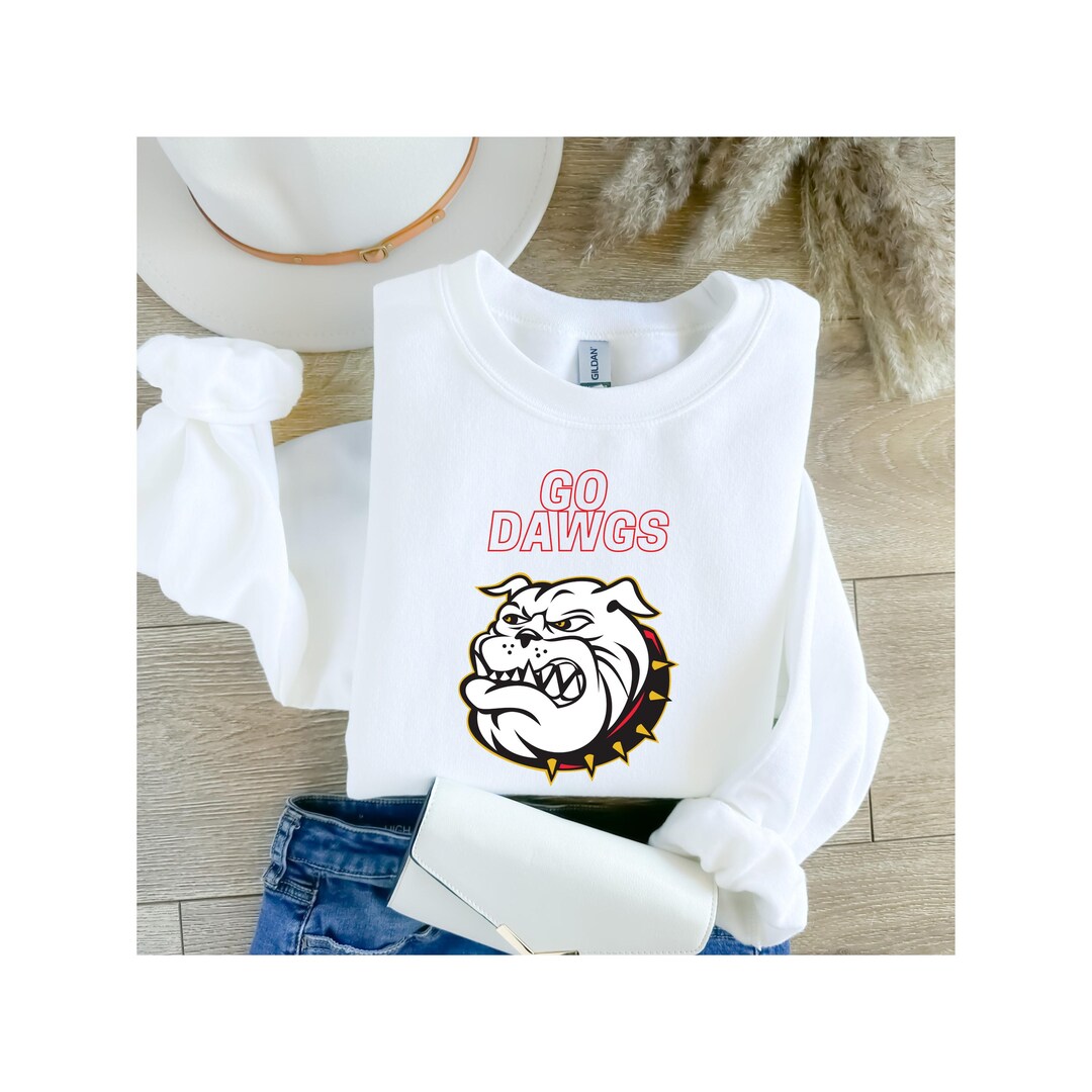 Georgia Bulldogs Sweatshirt, College Football Shirt, Football Gameday ...