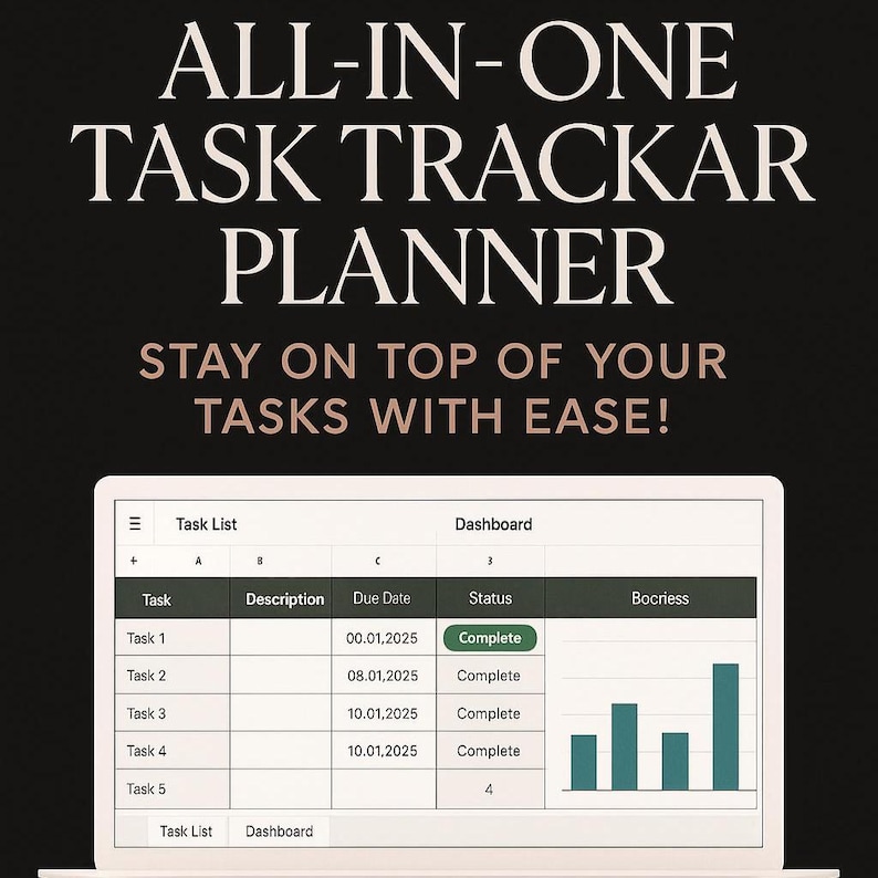 2026 Task Tracker | Goodnotes iPad Planner (digital Download) - Etsy
