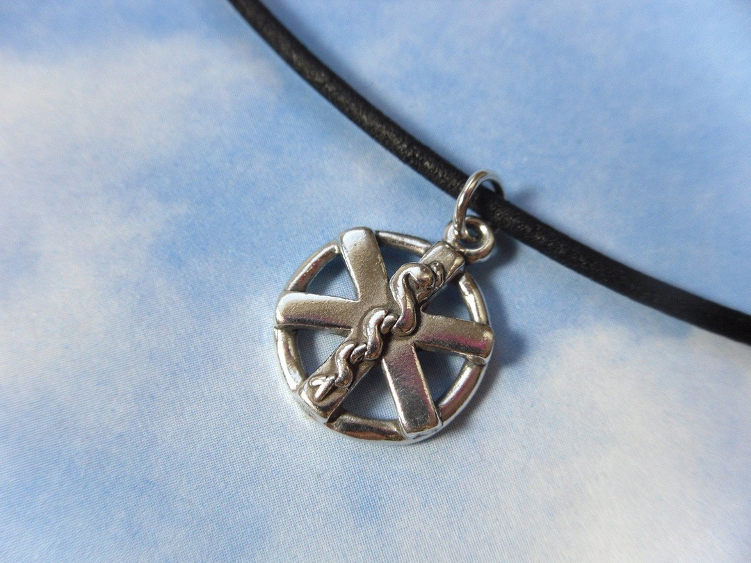 Star of Life Medical Charm Necklace Sterling Silver Charm & - Etsy