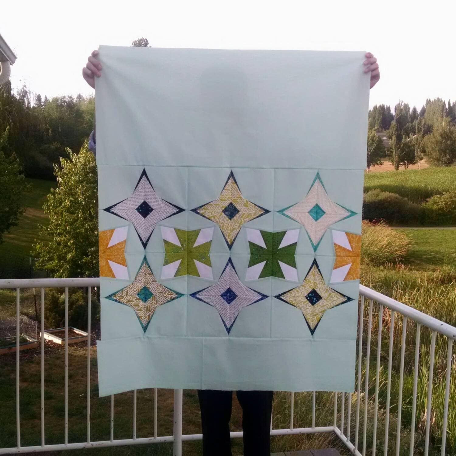 Starfruit 219 Paper Pieced Quilt Pattern PDF 3 Sizes - Etsy