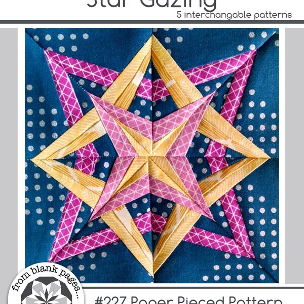Woven Star Quilt Block - Etsy