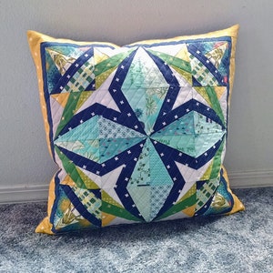 Rockstar 228, 18 Inch Quilt Block Paper Piecing Quilt Pattern PDF, Mix ...