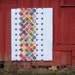 River Pond 102, Easy Quilt Pattern, Quilt Pattern PDF, Geometric Quilt ...
