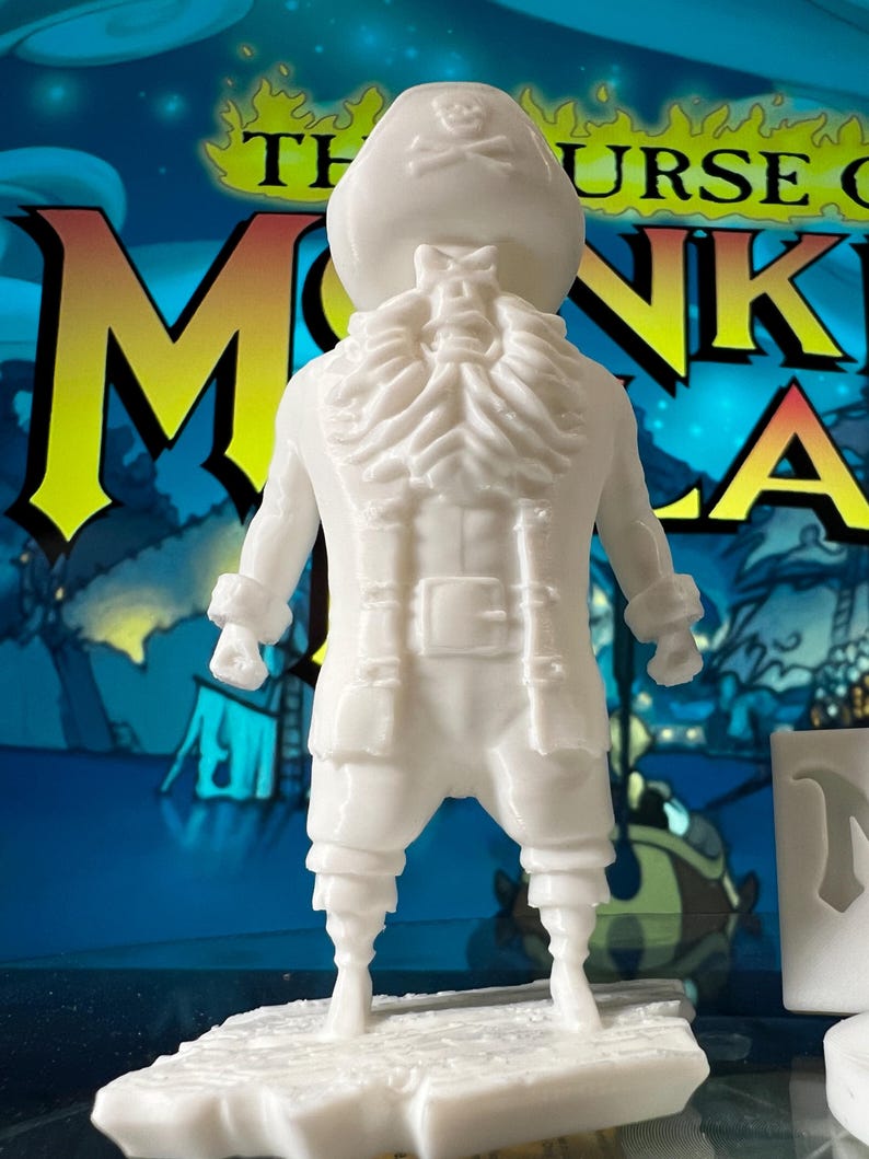 Monkey Island Guybrush & Lechuck Figures - Etsy