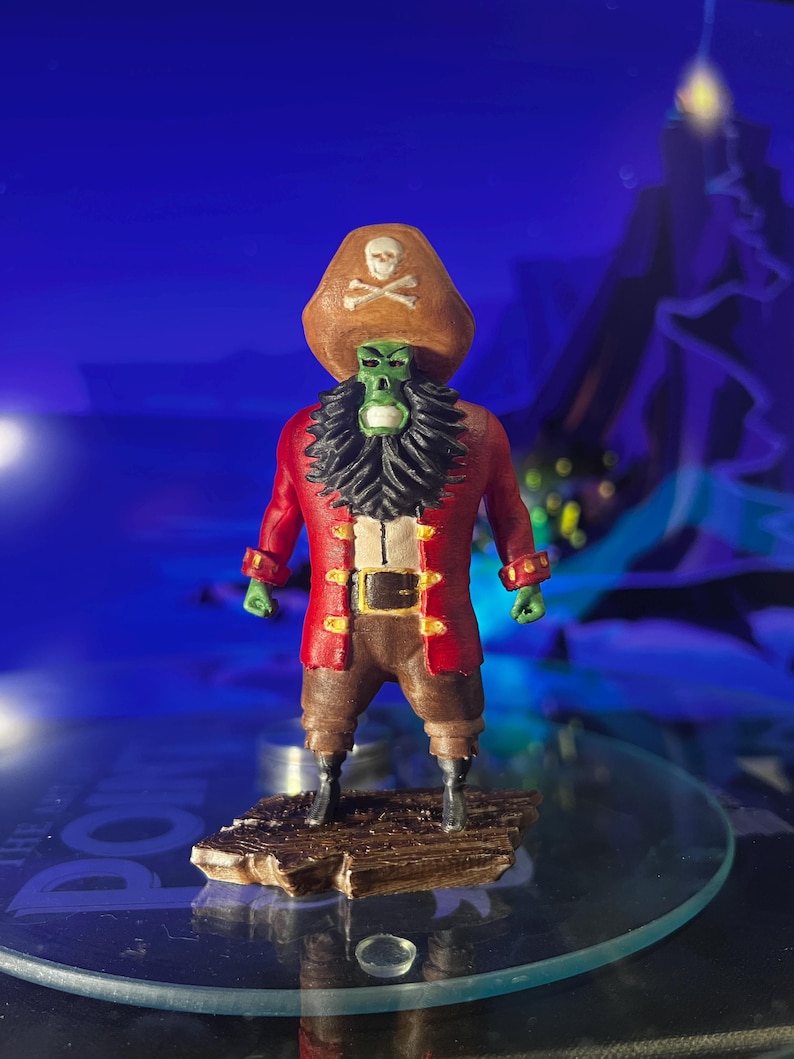 Monkey Island Guybrush & Lechuck Figures - Etsy