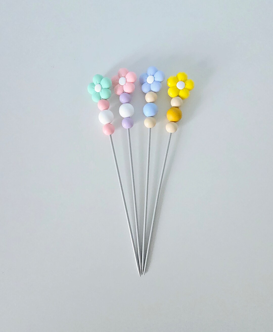 Sewing Sticks Pastel Flower - Etsy