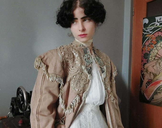 Antique Edwardian OPERA COAT, Victorian Dress, Victorian Coat ...