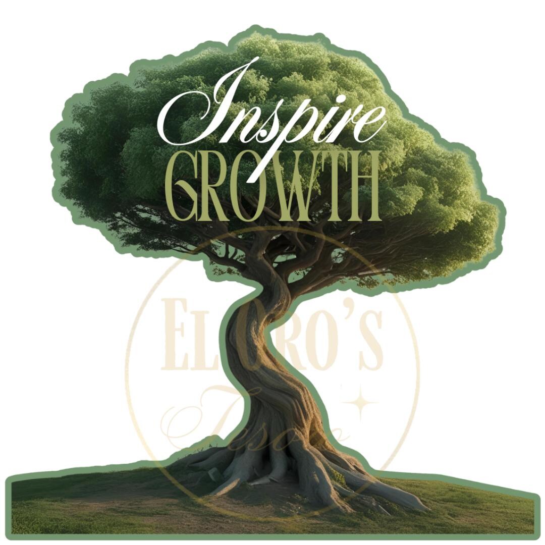 Inspire Growth PNG: Motivational Art for Cricut, Stickers, Shirts ...