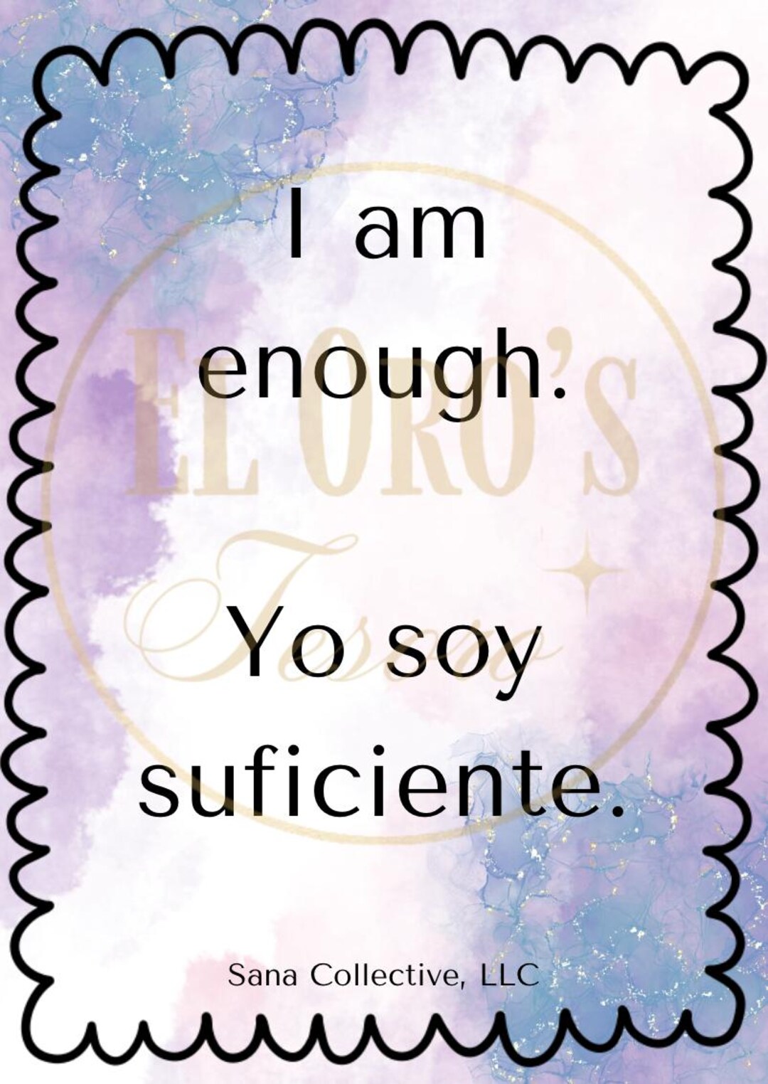 15 Bilingual Affirmations for Kids/adults, English/spanish Positive ...