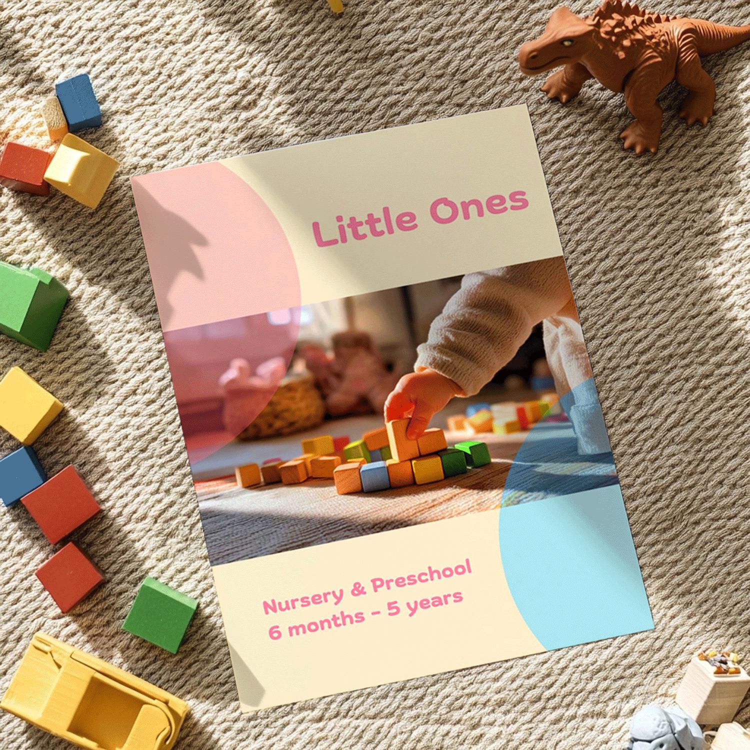 A4 4-page Nursery/preschool Brochure Canva Template - Etsy