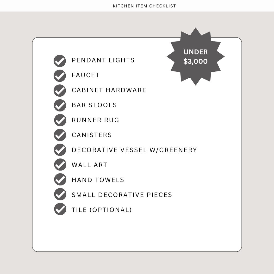 Colette Design Package | Pre-made Interior Design Mood Board | Kitchen ...