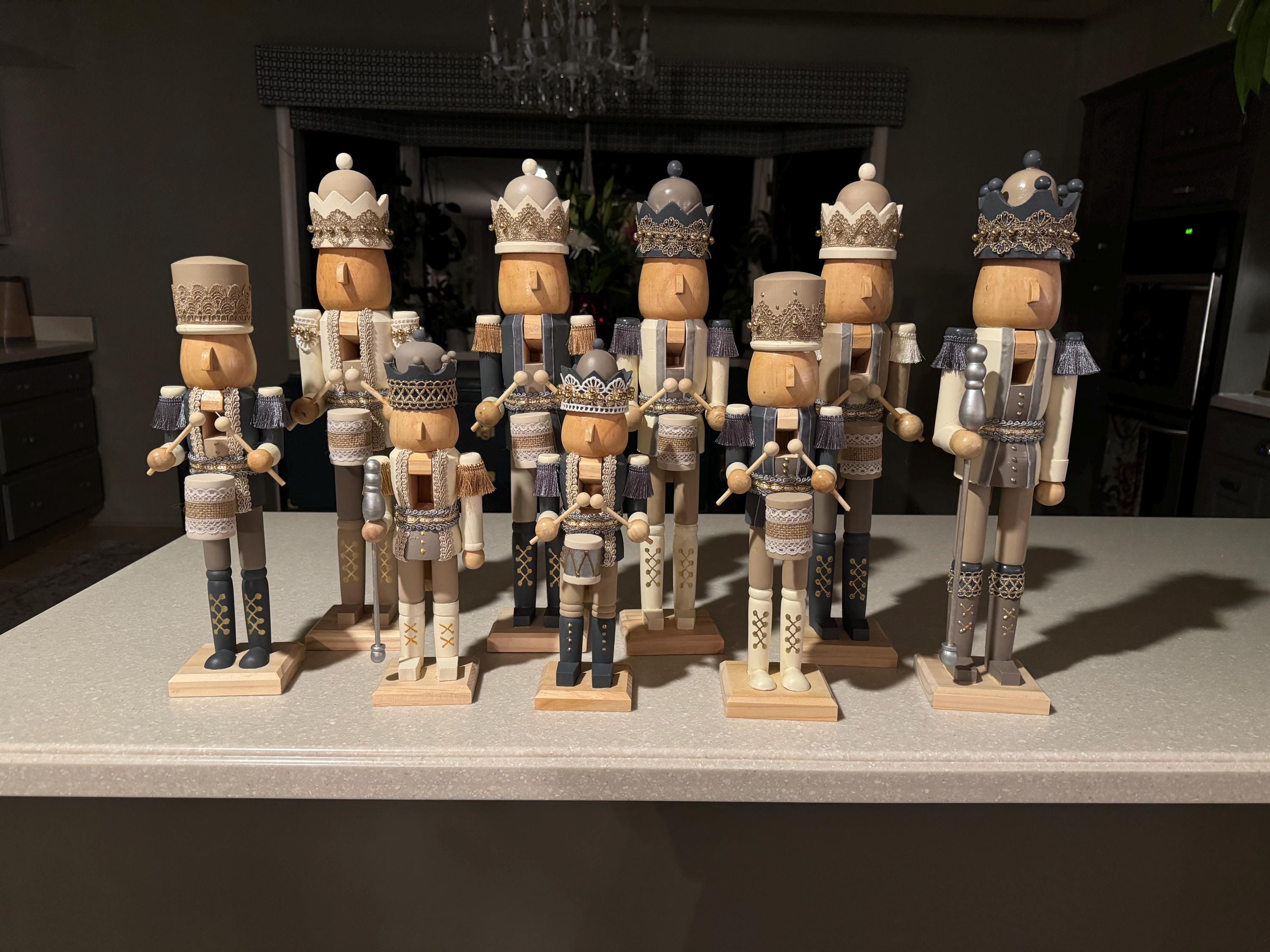 Hand-painted Nutcrackers Royal Collection - Etsy
